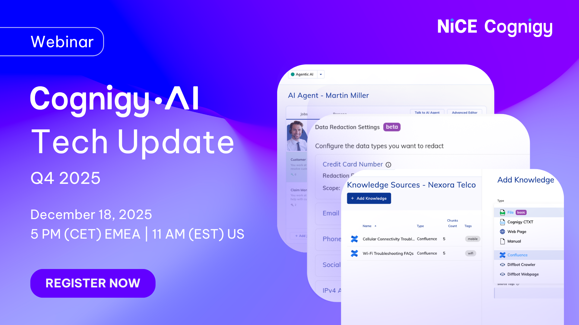 Now On-Demand: Cognigy.AI Tech Update - Q4 2025
